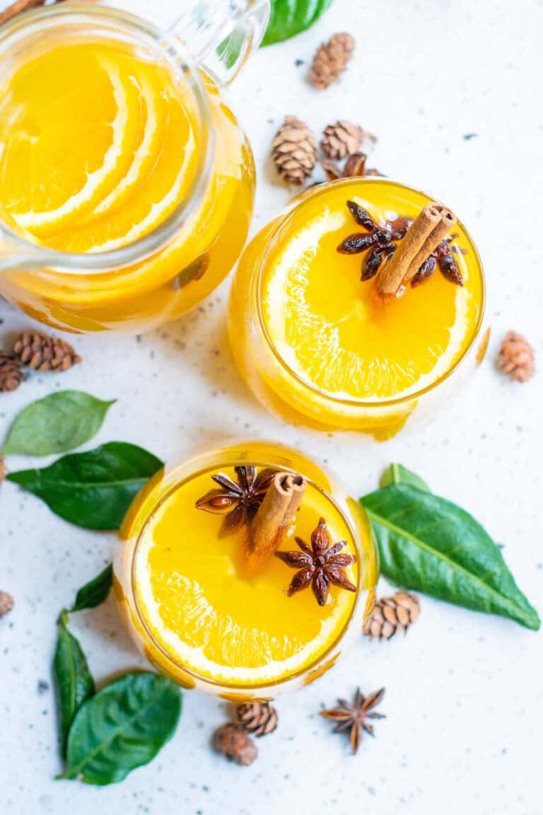 Warm Christmas Punch with Rum • Pancake Recipes