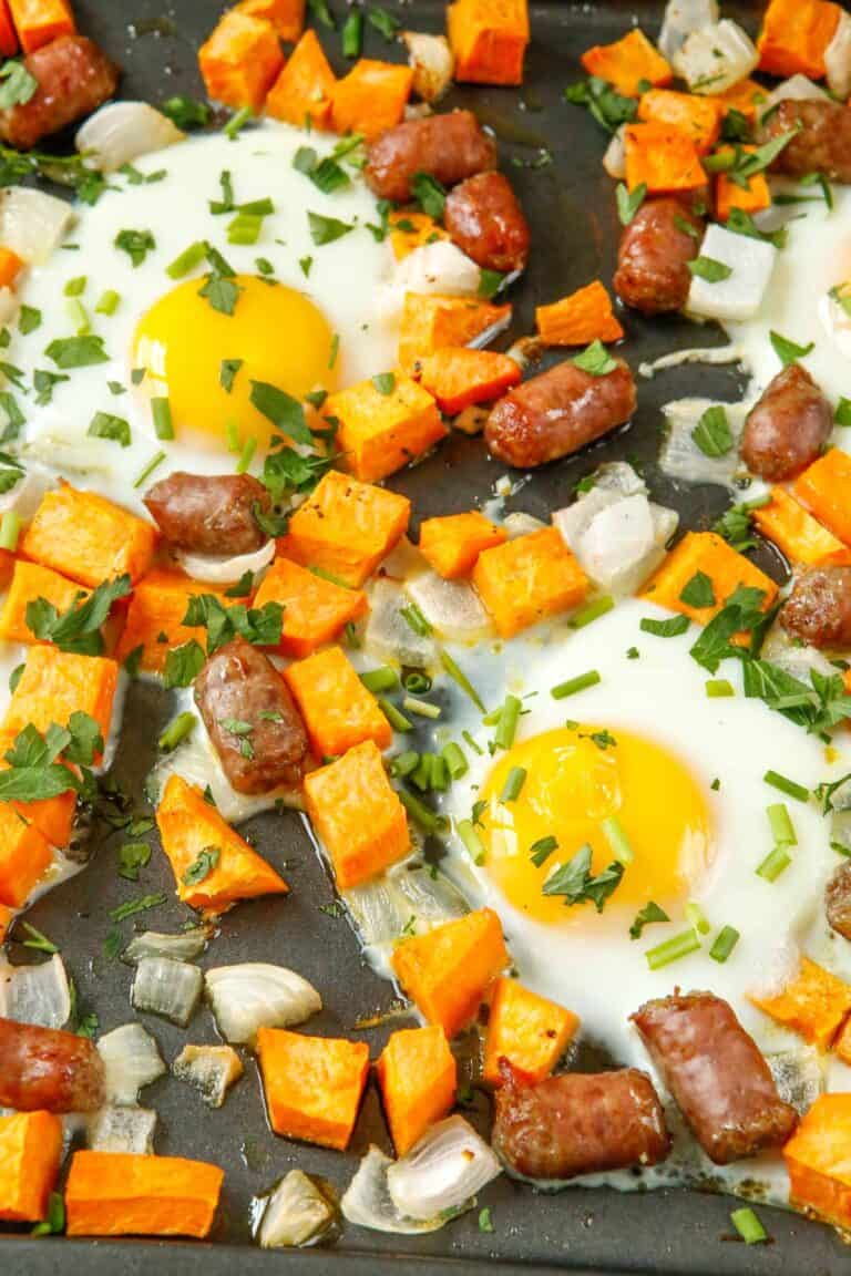 Sheet Pan Breakfast Hash (one pan!) • Pancake Recipes
