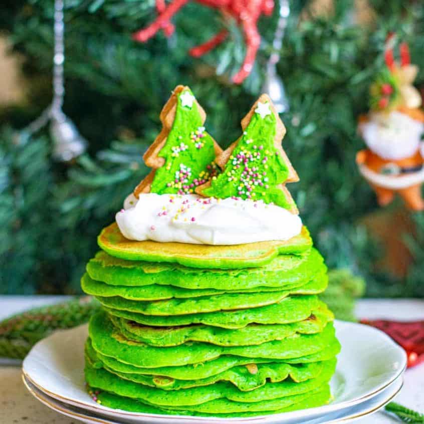 Christmas Pancakes - festive & bright! • Pancake Recipes