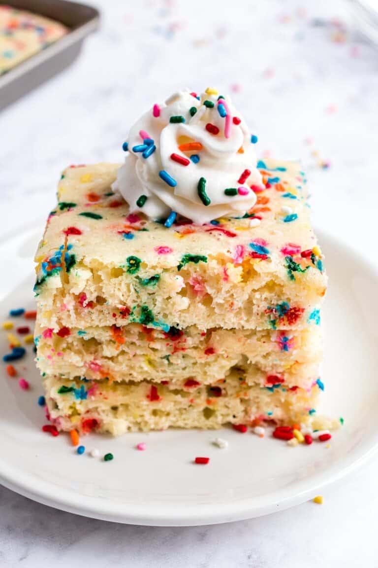 Funfetti Sheet Pan Pancakes • Pancake Recipes