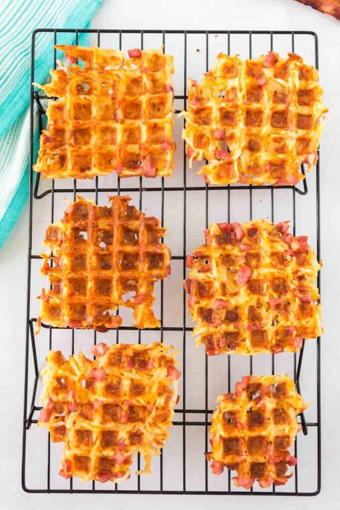 Hash Brown Waffles • Pancake Recipes