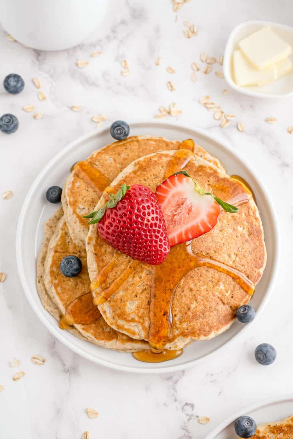 Oat Flour Pancakes Pancake Recipes