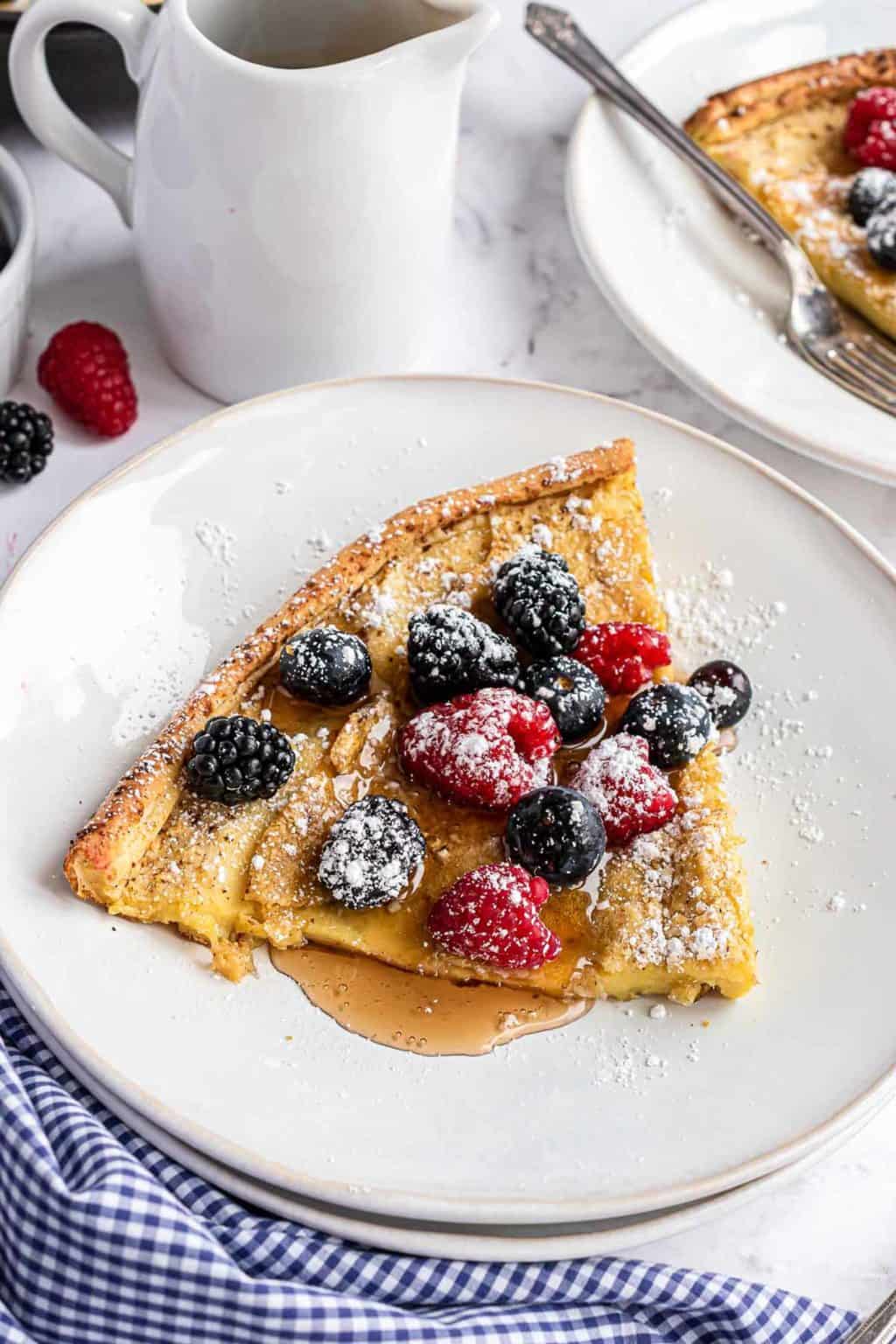 Dutch Baby Pancake Recipe • Pancake Recipes