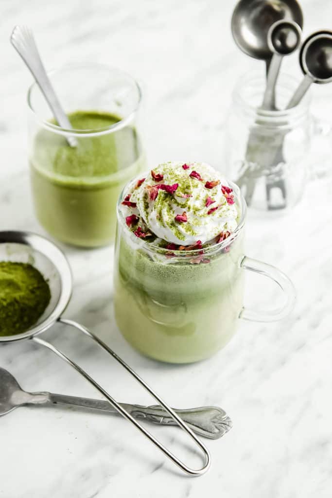 Matcha Hot Chocolate • Pancake Recipes