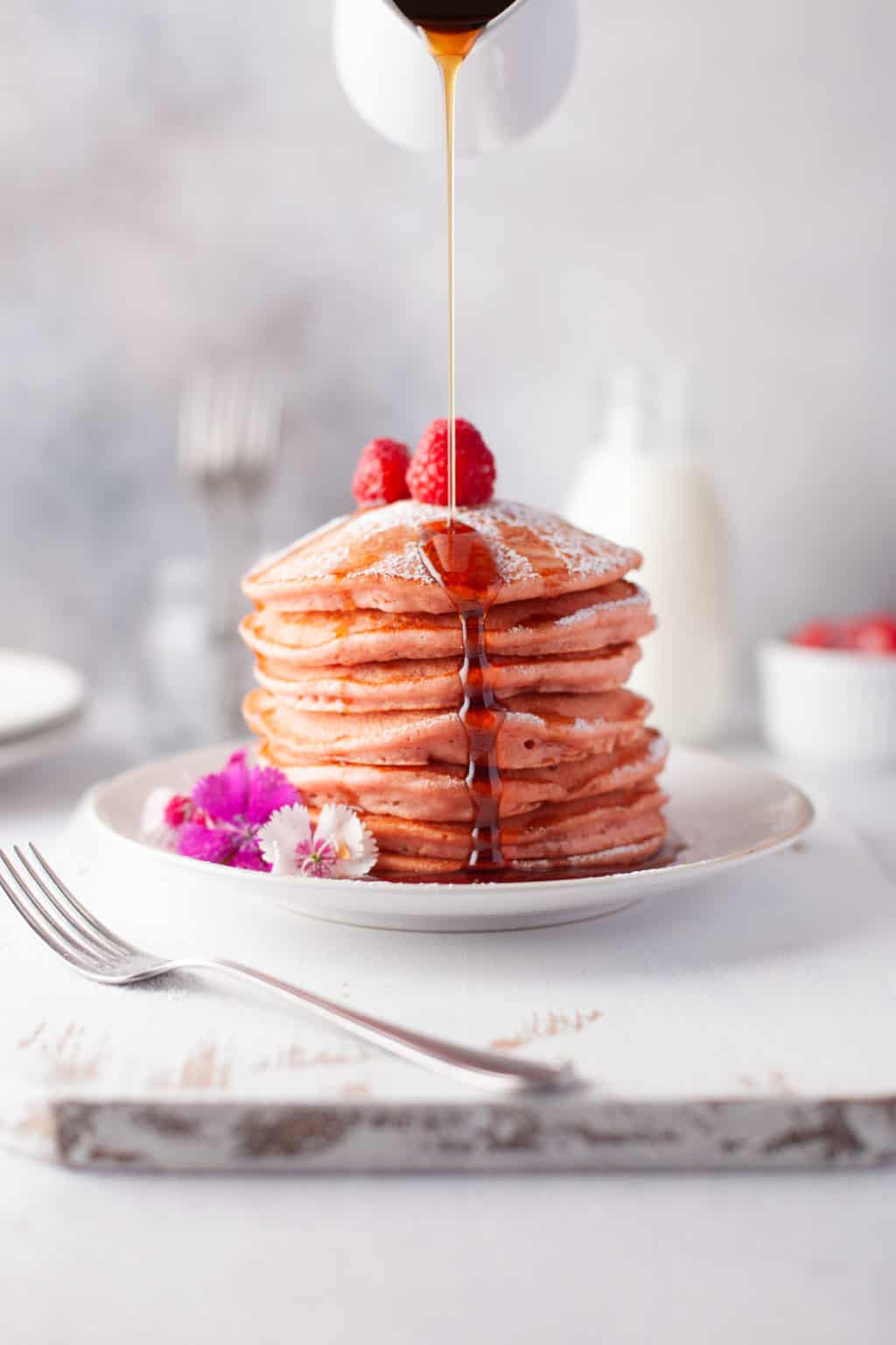 Beet Pancakes • Pancake Recipes