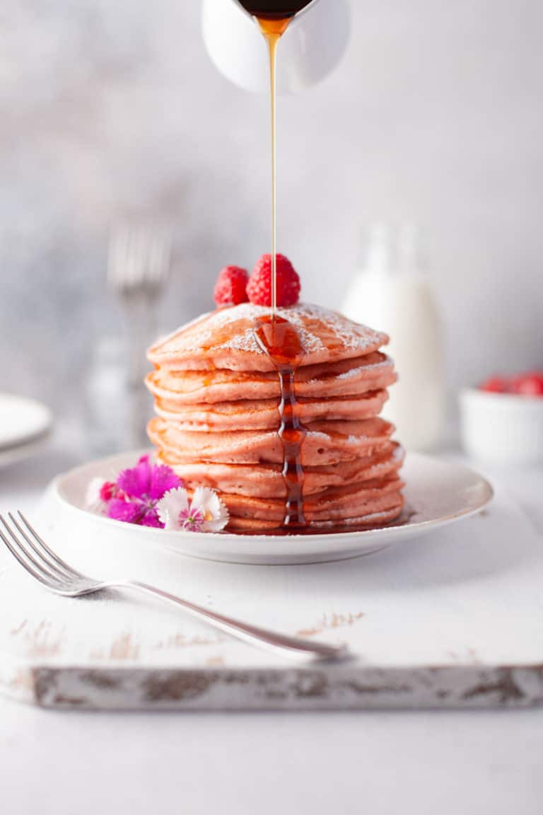 Beet Pancakes • Pancake Recipes