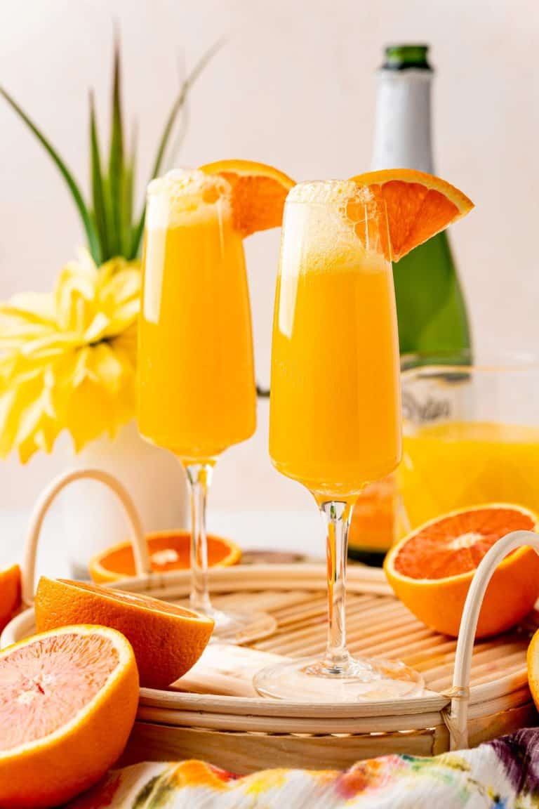 Mimosa Mocktail - with variations! • Pancake Recipes