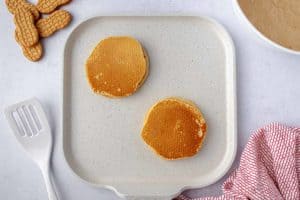 Nutter Butter Pancakes • Pancake Recipes