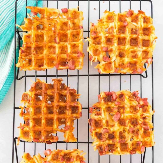Banana Split Waffles • Pancake Recipes