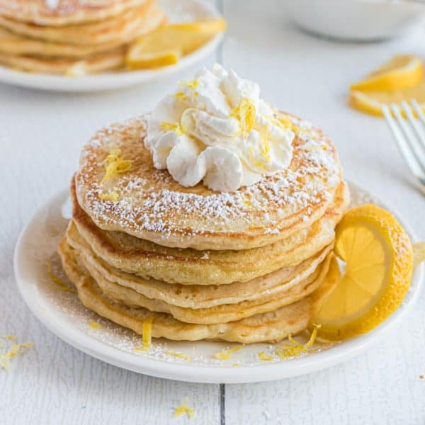 Lemon Pancakes - simple perfection! • Pancake Recipes
