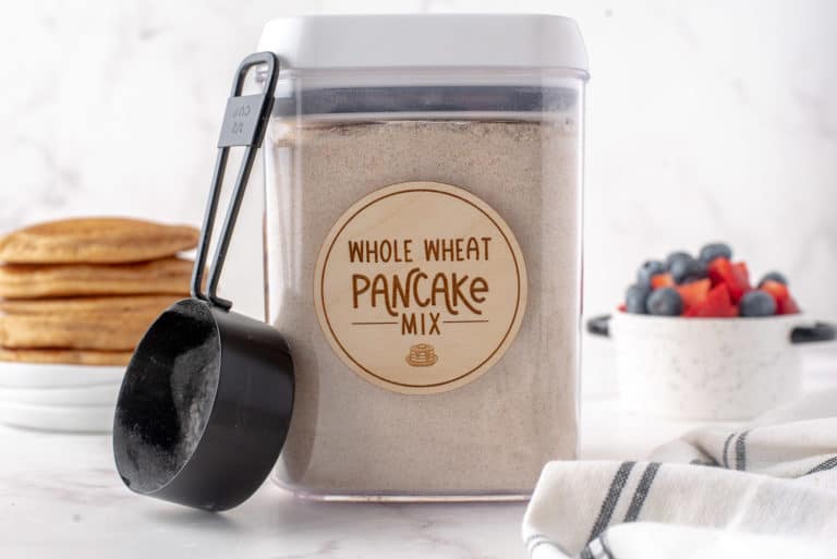 Whole Wheat Pancake Mix • Pancake Recipes