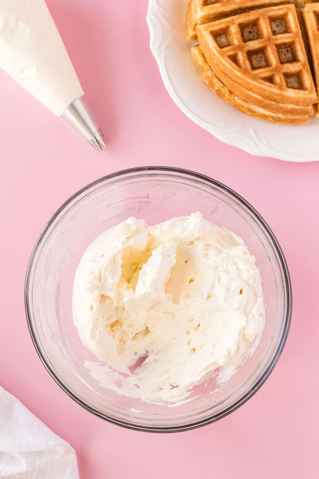 Banana Split Waffles • Pancake Recipes