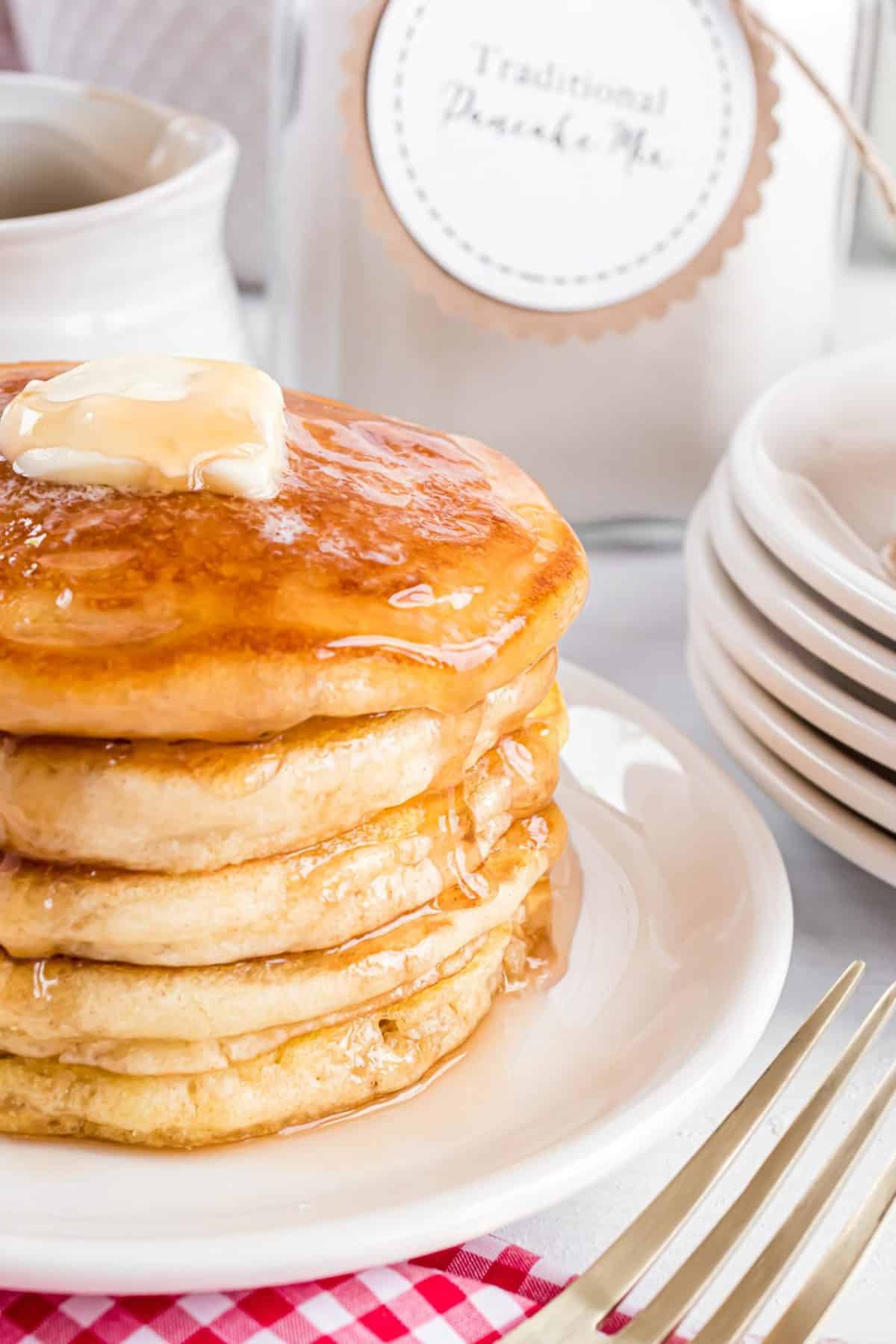 Traditional Pancake Mix • Pancake Recipes