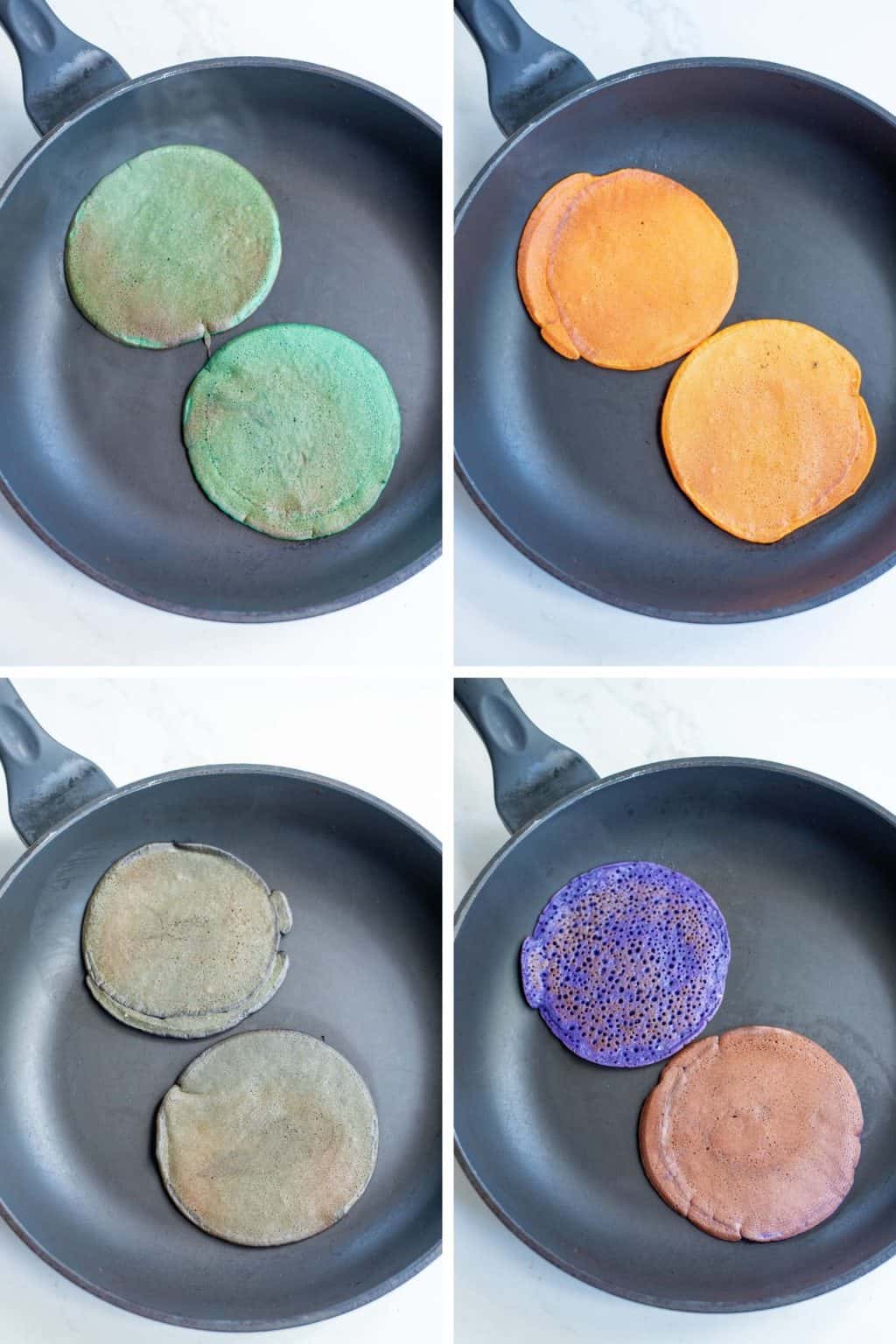 Halloween Pancakes with Marshmallows • Pancake Recipes