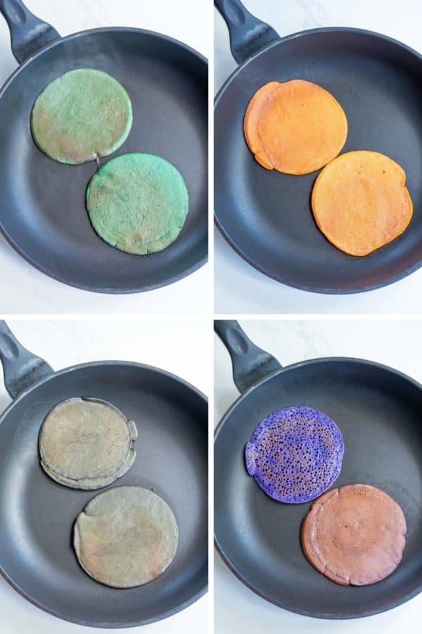 Halloween Pancakes with Marshmallows • Pancake Recipes