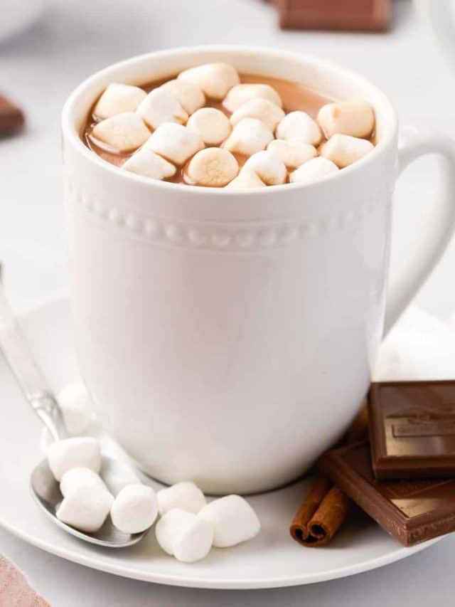 Spiked Hot Chocolate Story • Pancake Recipes