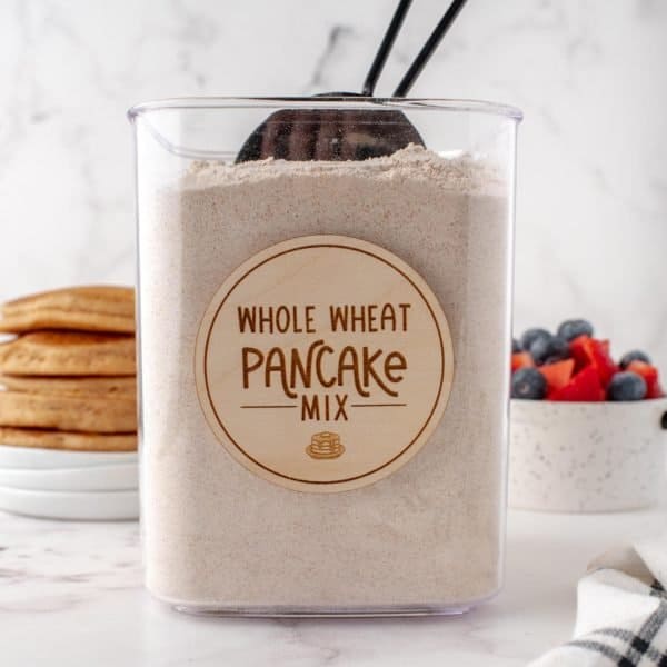 Whole Wheat Pancake Mix • Pancake Recipes
