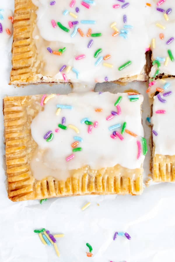 Giant Pop Tart With Icing • Pancake Recipes