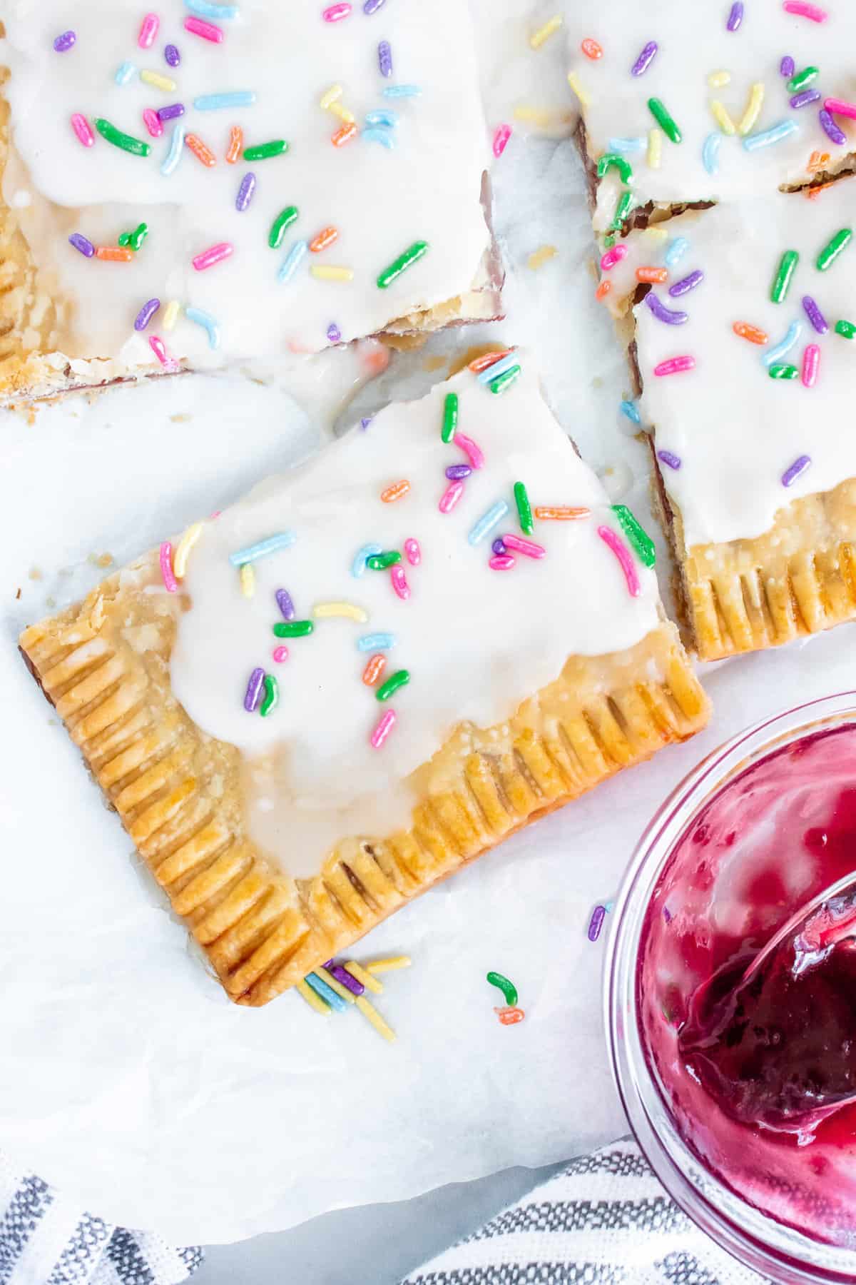 Giant Pop Tart With Icing • Pancake Recipes