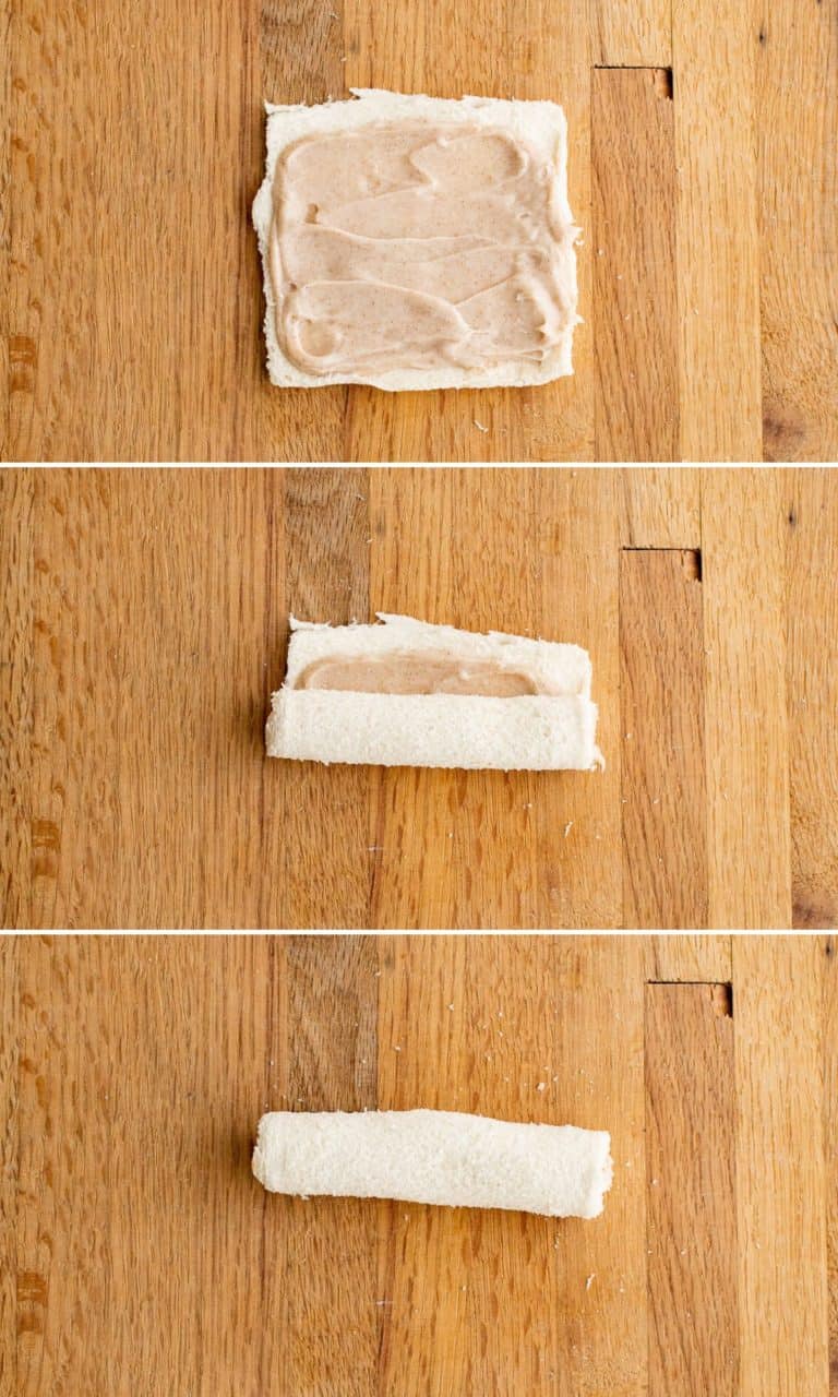 French Toast Roll-Ups • Pancake Recipes