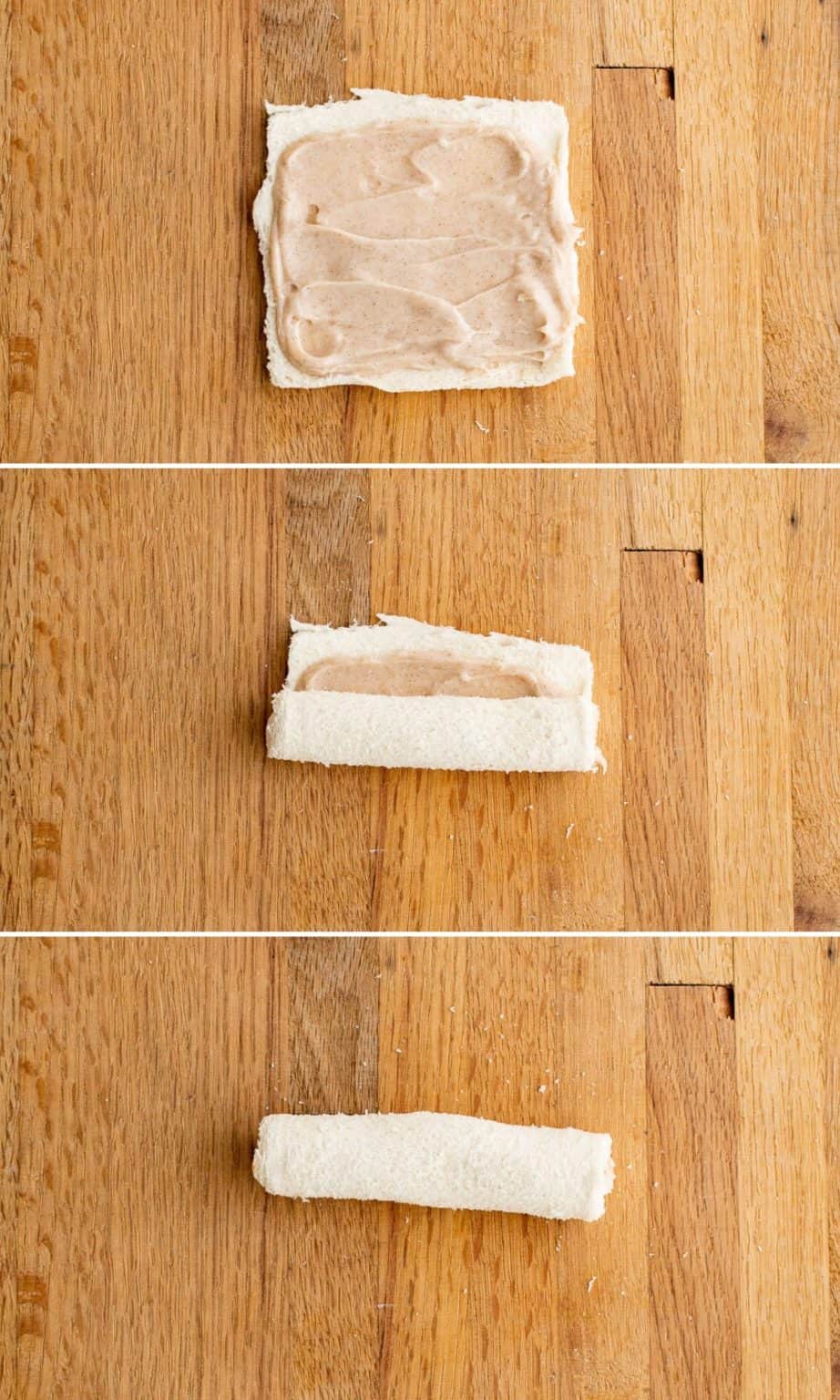 French Toast Roll-Ups • Pancake Recipes