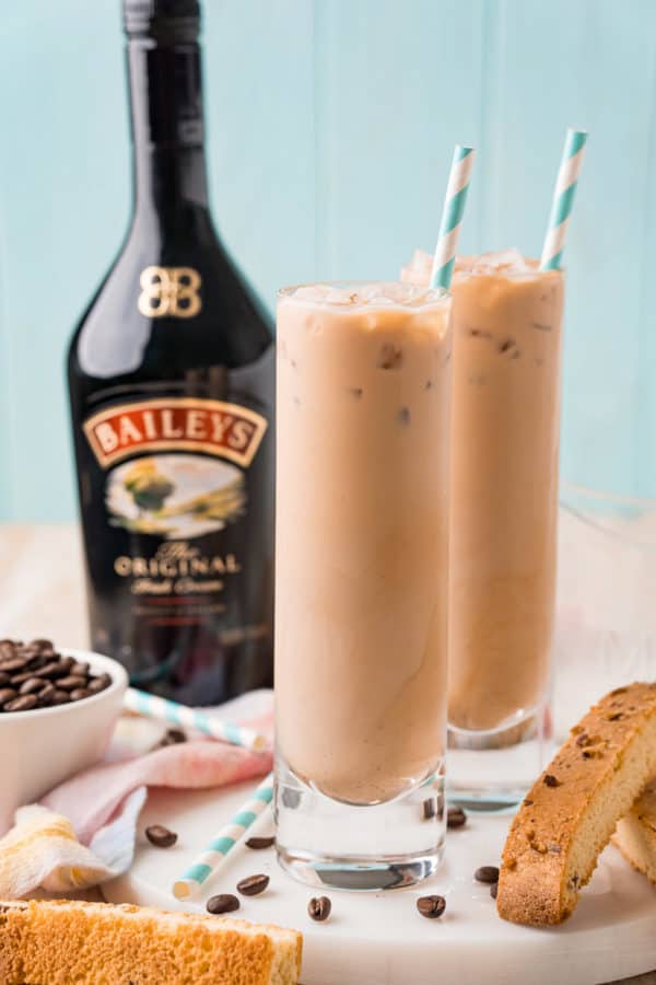 Iced Irish Cream Latte • Pancake Recipes
